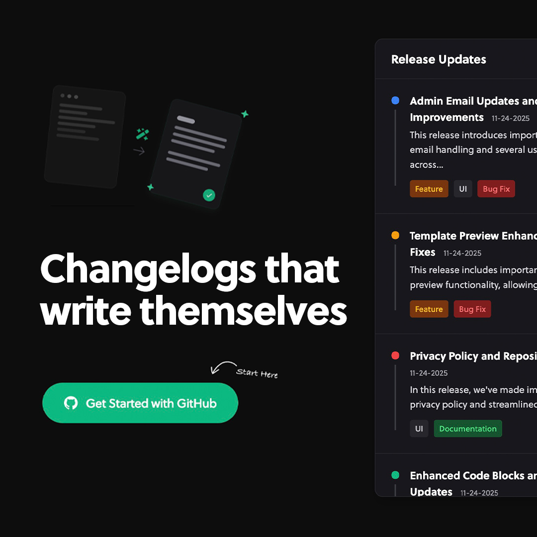 AutoChangelog | Changelogs that write themselves